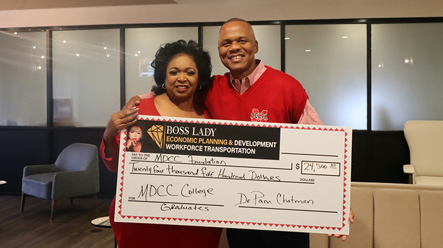 MDCC - Unprecedented Commencement Gift Given by Pam Chatman