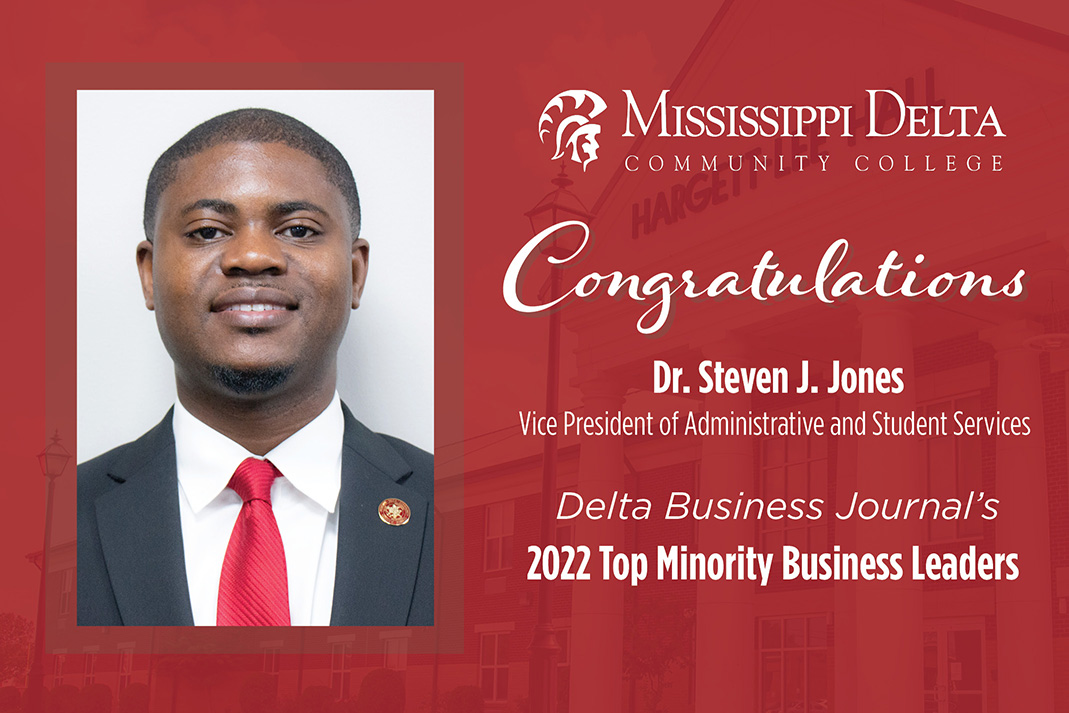 MDCC - Dr. Jones Named Top Minority Leader